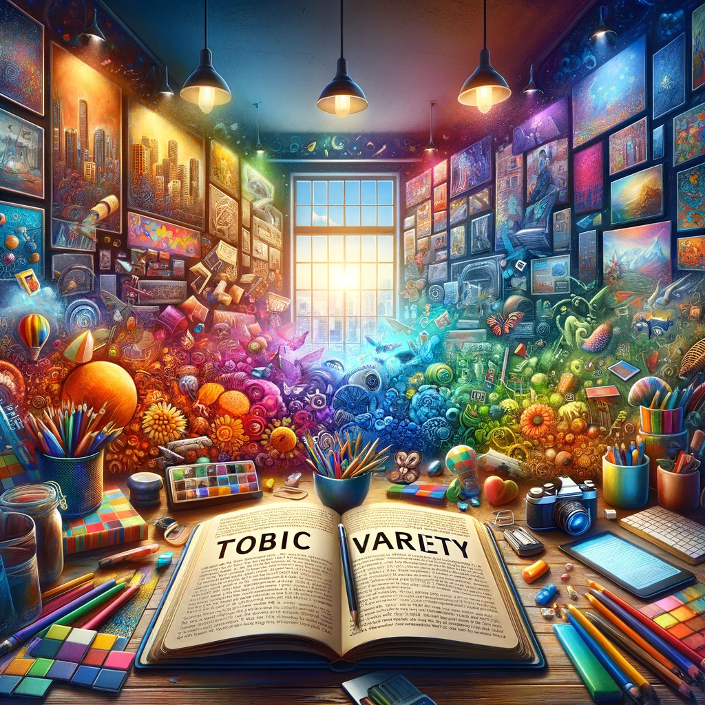 The Art of Topic Variety: Keeping Your Content Fresh – FOUR REASONS WHY